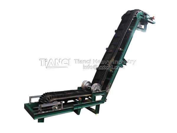 Big-angle incline conveyor